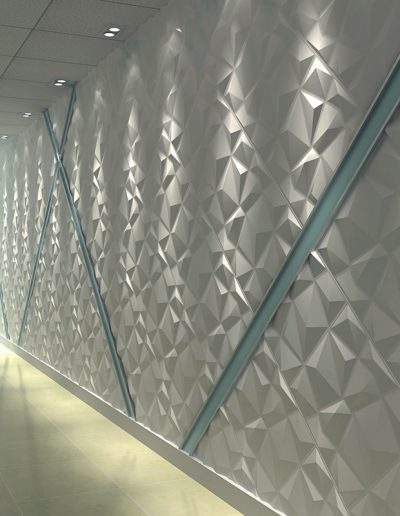 Paredes 3D en PVC | Espacios y Acabados PVC COLOMBIA